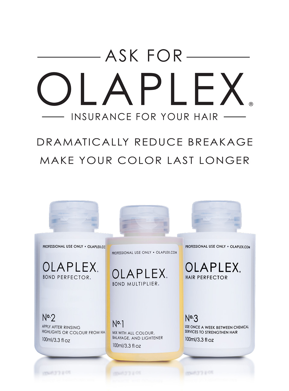 OLAPLEX - The ingredient that changes everything. - Siroccos Hair Salon